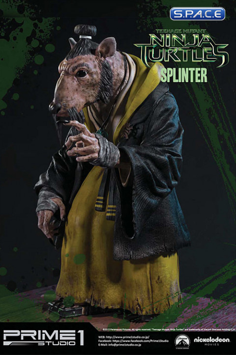 Master Splinter Museum Masterline Statue (Teenage Mutant Ninja Turtles)