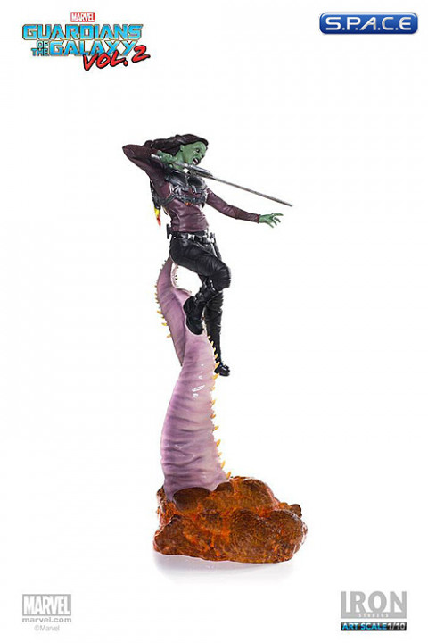 1/10 Scale Gamora Battle Diorama Series Statue (Guardians of the Galaxy ...