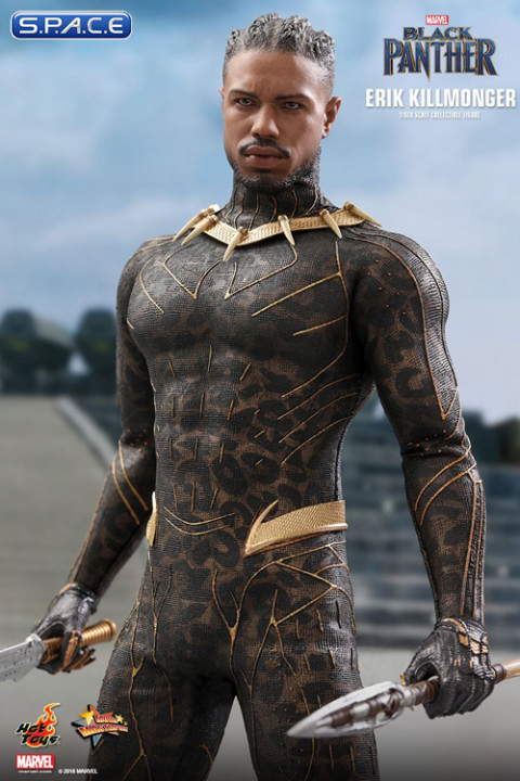 1/6 Scale Erik Killmonger Movie Masterpiece MMS471 (Black Panther)