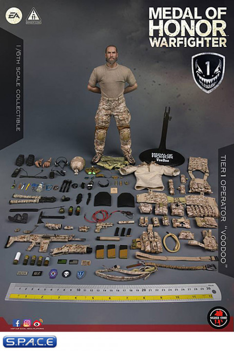 1/6 Scale Tier One Operator »Voodoo« (Medal of Honor Warfighter)