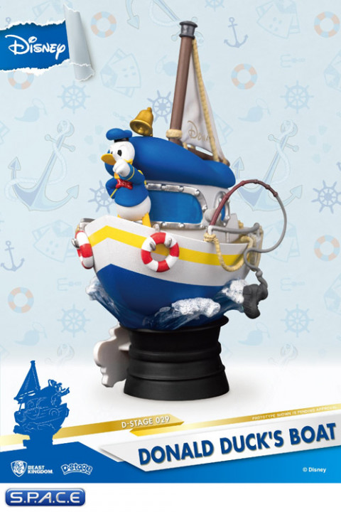 Donald Duck's Boat Diorama Stage 029 (Disney)