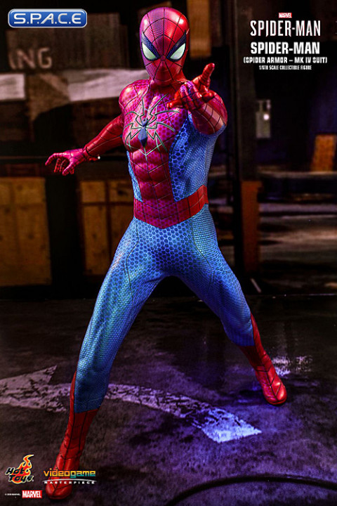 1/6 Scale Spider-Man Spider Armor Mark IV Suit Videogame Masterpiece ...