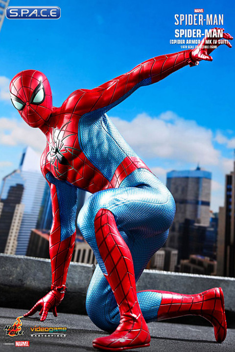 1/6 Scale Spider-Man Spider Armor Mark IV Suit Videogame Masterpiece ...