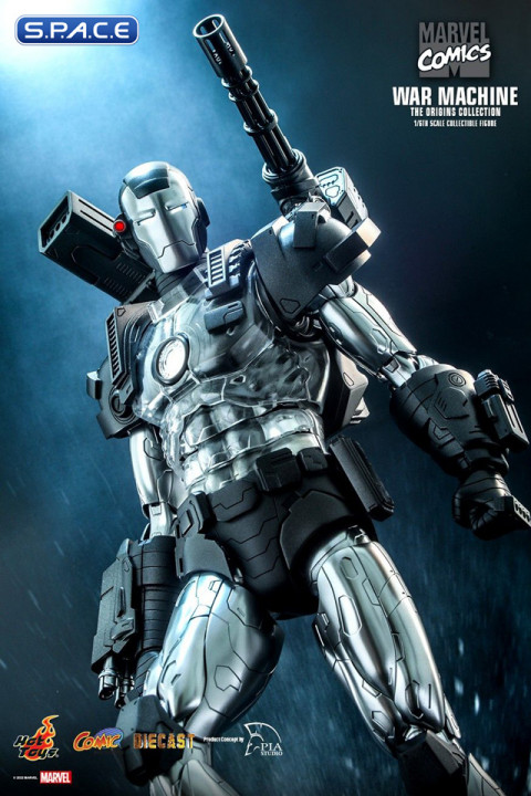 1/6 Scale War Machine »The Origins Collection« Comic Masterpiece ...
