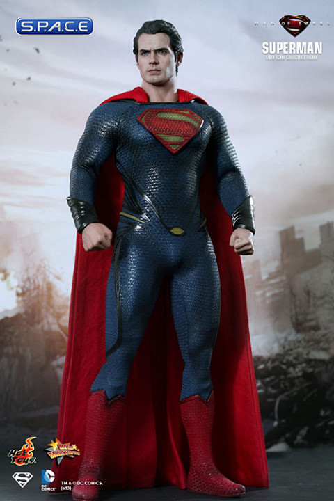 Man Of Steel Flying In Space