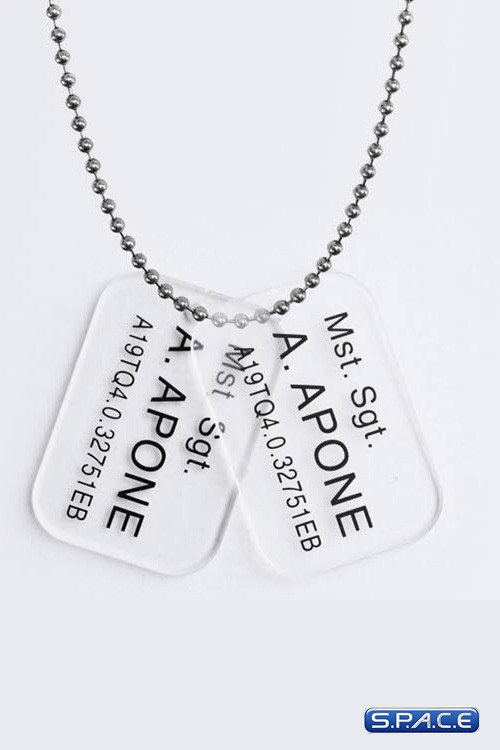 Colonial Marines A. Apone Dog Tags (Aliens)