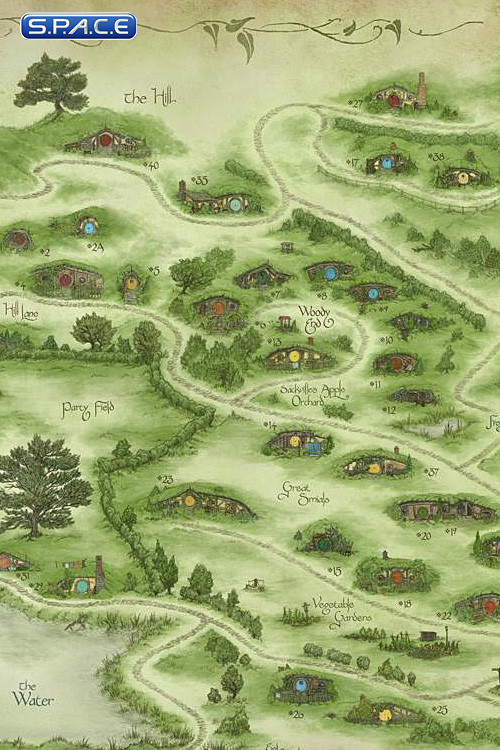 Hobbiton Map