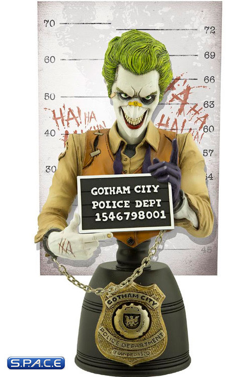 The Joker Mugshot Bust (DC Comics)