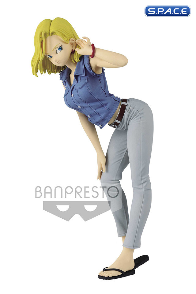 Color Version A Android No. 18 PVC Statue - Glitter & Glamours (Dragon ...