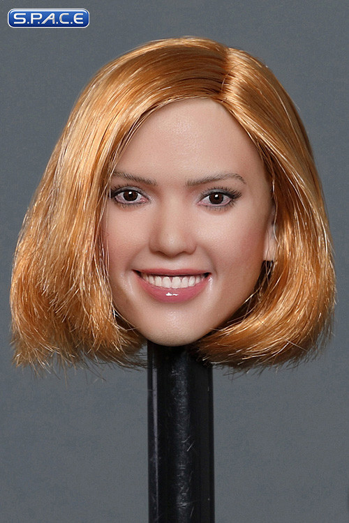 1 6 Scale Jessica Head Sculpt Short Blonde Hair S P A C E Space