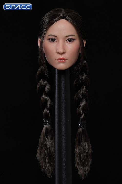 1/6 Scale Alexandra Head Sculpt (black braids)