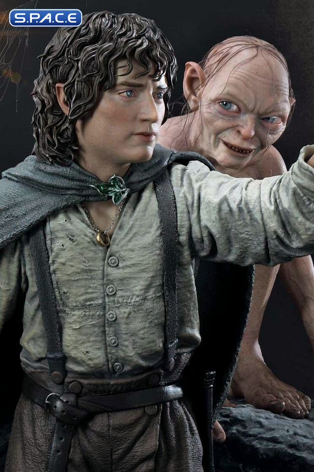 1/4 Scale Frodo & Gollum Premium Masterline Statue - Bonus Version ...