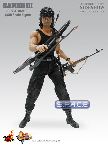 12'' John J. Rambo Model Kit (Rambo III)