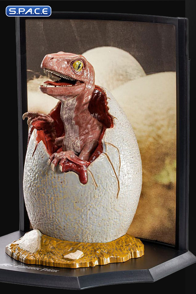 Raptor Egg »Life Finds a Way« Toyllectible Treasure PVC Diorama ...