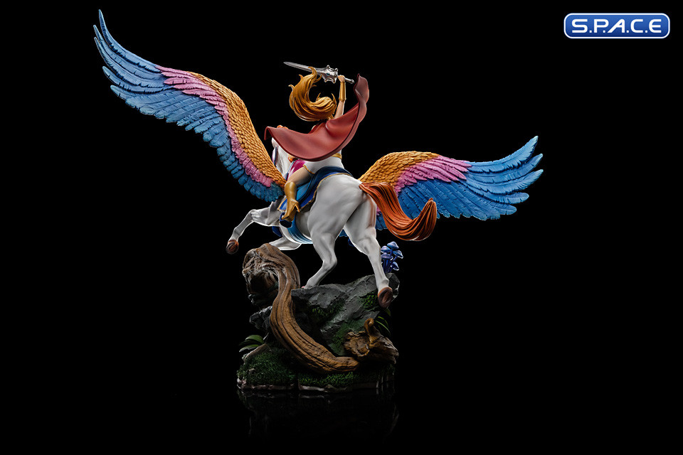 110 Scale She Ra And Swiftwind Deluxe Art Scale Statue Masters Of The Universe