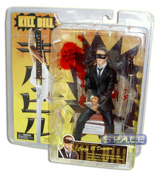 Quentin Tarantino As Crazy 88 Sdcc Exclusive Kill Bill