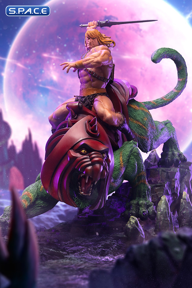 1/10 Scale He-Man & Battle Cat Deluxe Art Scale Statue (Masters of the ...
