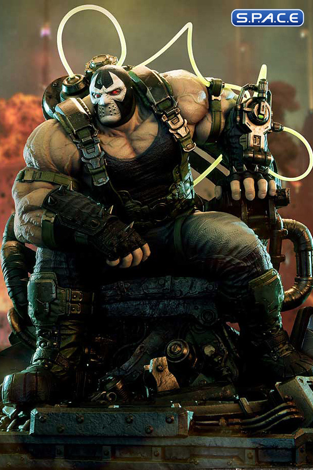 1/4 Scale Bane on Throne from Batman: City of Bane Deluxe Throne Legacy ...
