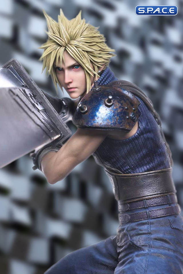 1/4 Scale Cloud Strife Deluxe Square Enix Masterline Statue (Final ...