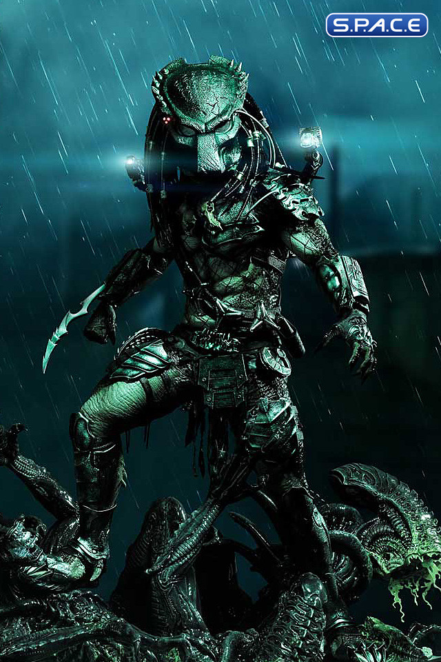 1/3 Scale Wolf Predator Real Elite Masterline Statue (Alien vs ...