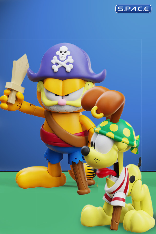Pirate Garfield & Pirate Odie 2-Pack (Garfield's Halloween Adventure)