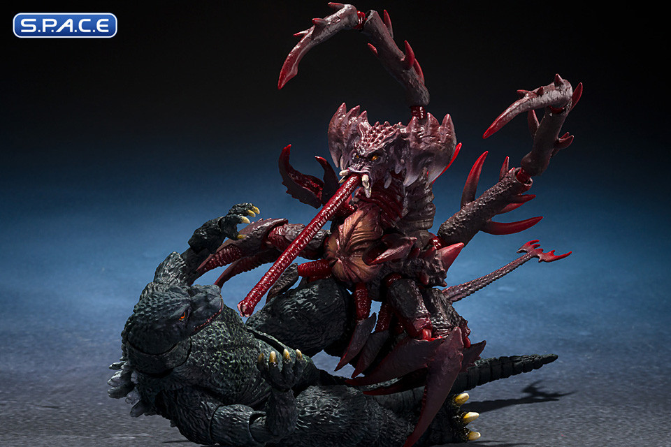 S.H.MonsterArts Godzilla Jr. & Destoroyah Evolution Set (Godzilla vs ...