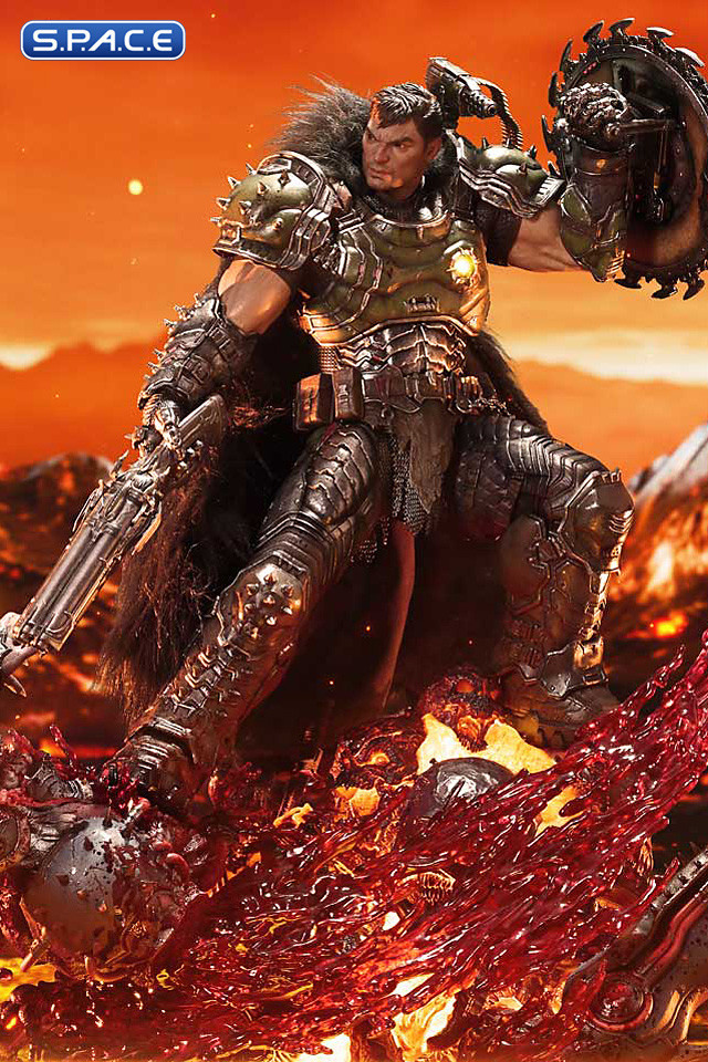 1/4 Scale Doom Slayer Ultimate Premium Masterline - Deluxe Bonus ...