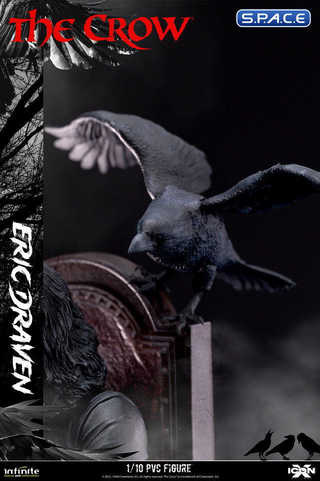 1/10 Scale Eric Draven PVC Statue (The Crow)