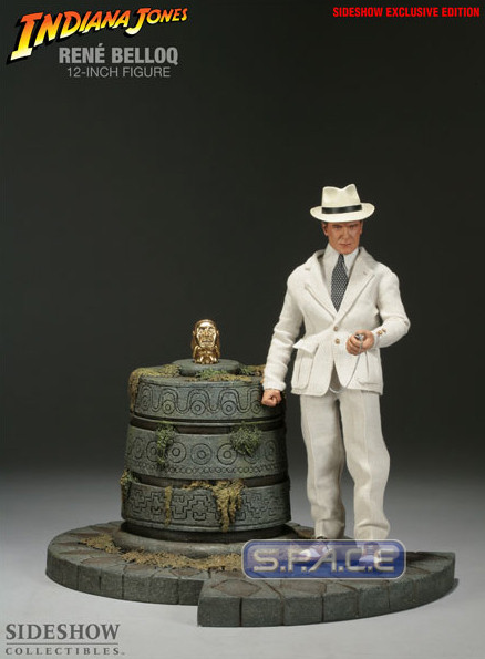 12" Dr. Rene Belloq Sideshow Exclusive (Indiana Jones)