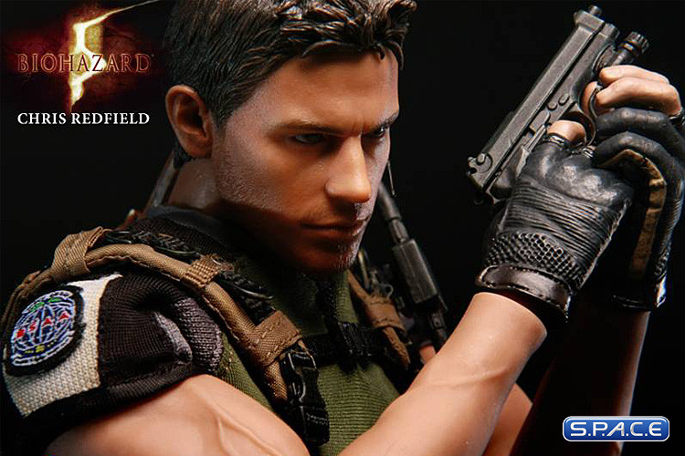 1 6 Scale Chris Redfield Bsaa Version Vgm06 Resident Evil 5