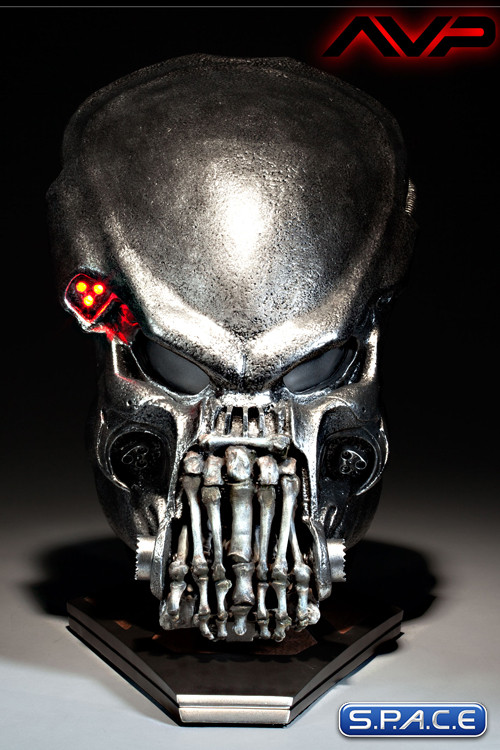 1:1 Bone Grill Predator Mask Life-Size Prop Replica (Alien vs. Predator)